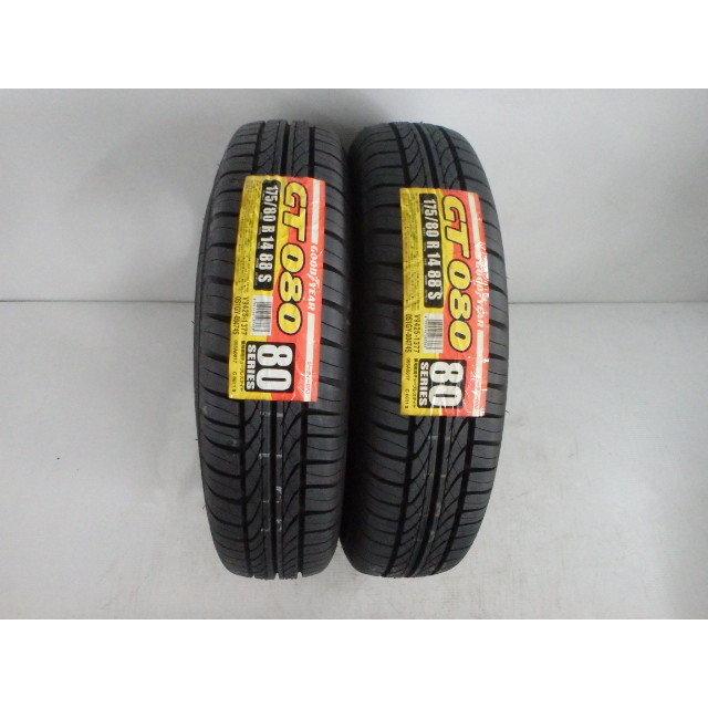 グッドイヤー 175/80R14 88S GOODYEAR 夏 GT080 新品処分 2本セット サマータイヤ 2021年製 175/80 ...