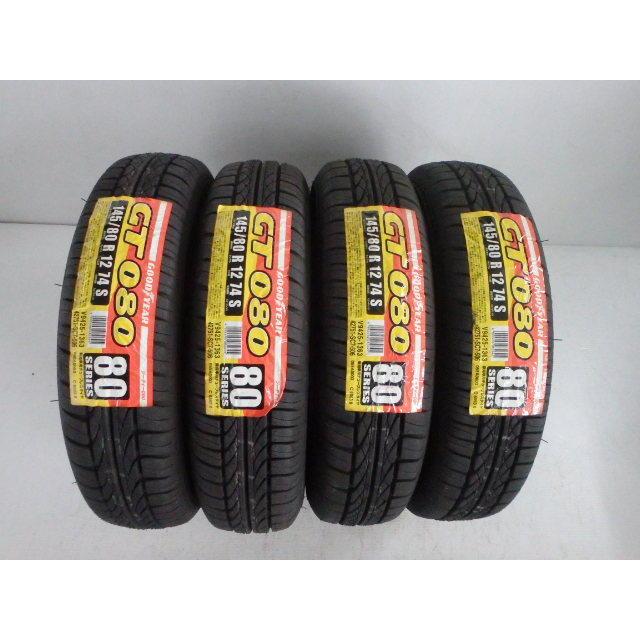 グッドイヤー 145/80R12 74S 夏 GT080 未使用 4本セット サマータイヤ 2019年製 145/80/12 145/80-12 : ダルハン ヤフー店 - 通販 ...