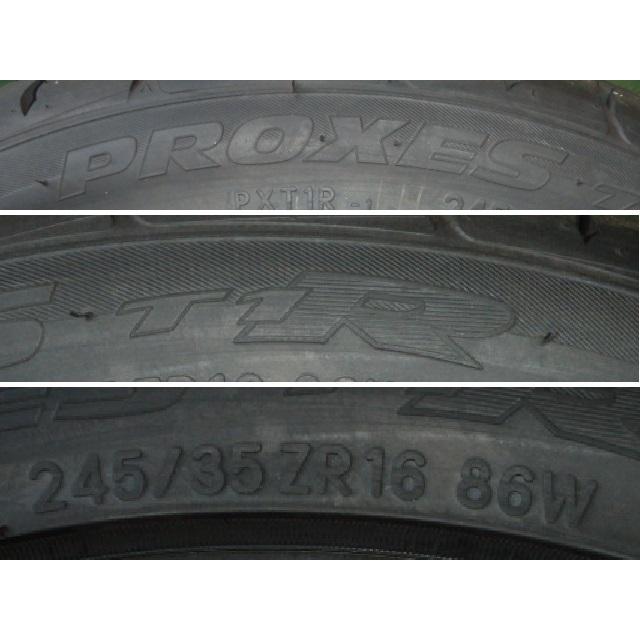 TOYO TIRES 245/35R16 86W トーヨータイヤ 夏 プロクセス PROXES T1R 未使用 4本セット サマータイヤ ...