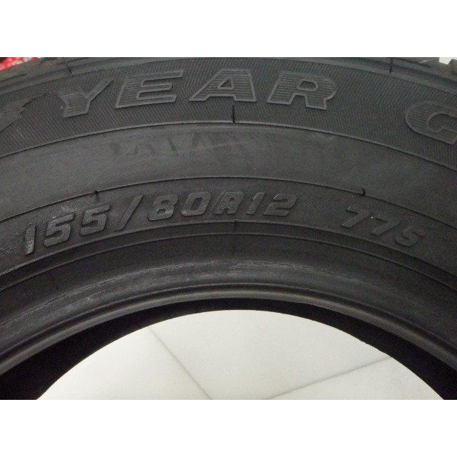 グッドイヤー GT080 155/80R12 77S 新品処分 4本セット サマータイヤ 2019年製 : s3872-19p4 : ダルハン ...