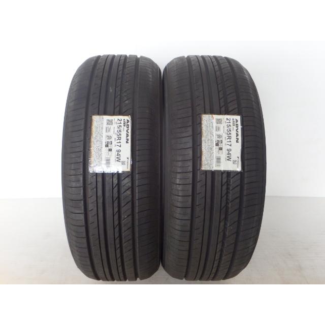 ヨコハマタイヤ 215/55R17 94W ヨコハマ 夏 アドバン ADVAN dB V552 未使用 2本セット サマータイヤ 2017年製 215/55/17 215/55-17 日本製 ...
