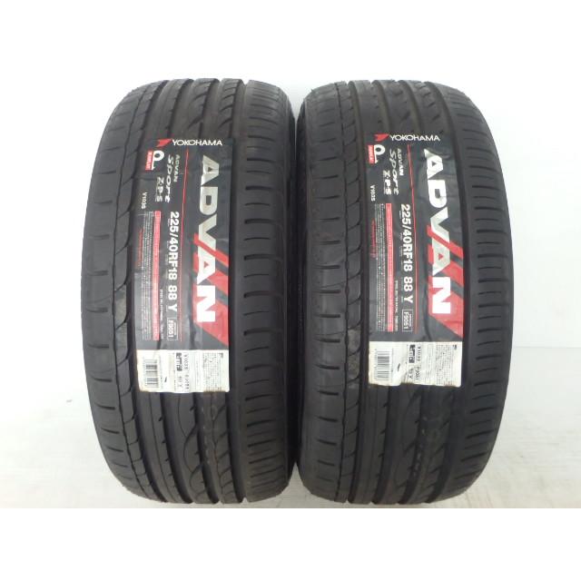 ヨコハマタイヤ 225/40R18 88Y ヨコハマ 夏 アドバン ADVAN Sport V103S 未使用 2本セット ランフラット サマータイヤ 225/40/18 225/40-18 ...