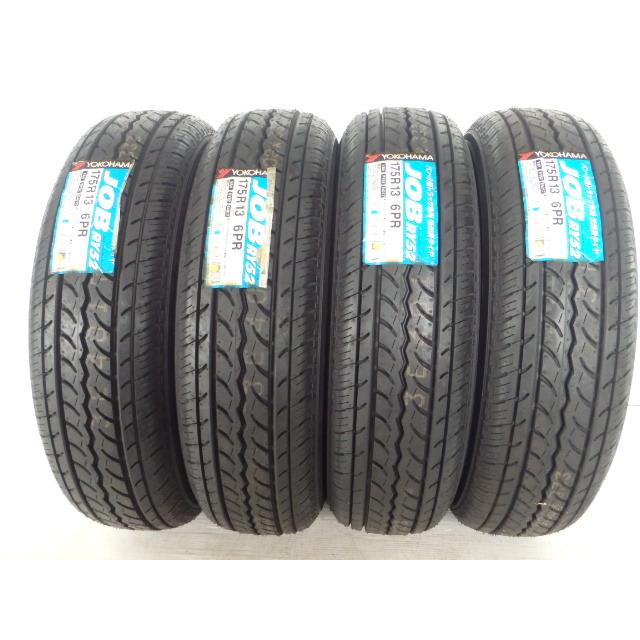ヨコハマタイヤ 175R13 6PR ヨコハマ 夏 ジョブ JOB RY52 未使用 4本セット サマータイヤ 2015年製 175/13 ...