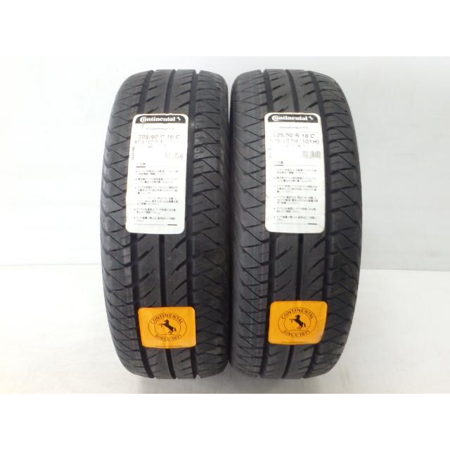 コンチネンタル 225/60R16C 105/103H 夏 バンコンタクト Vanco Contact 2 101H 未使用 2本 サマータイヤ 225/60/16C 225/60-16C ...
