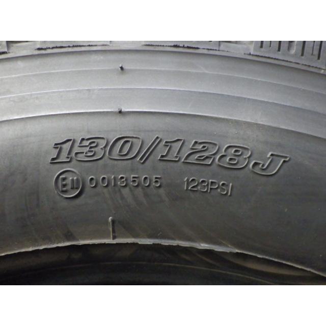 DUNLOP UT2297-ダンロップ SP080 225/70R19.5 130/128J 中古 8分山 4本セット スタッドレスタイヤ ...