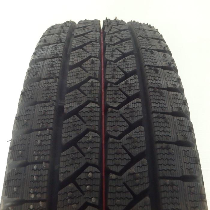 BRIDGESTONE 155R13 6PR ブリヂストン 冬 BLIZZAK VL1 新品 2本セット スタッドレスタイヤ 2021年製 ...