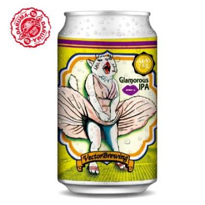 VECTOR Brewing Glamorous IPA / ベクターブルーイング グラマラス : レコードとクラフトビール だるまや - 通販 - Yahoo!ショッピング