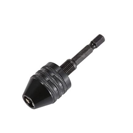 ドリル ソケット 0.5-8mm キーレス ドリルチャック 六角シャンク 変換 アダプタ インパクトドライバー 電動ドライバー dar ...