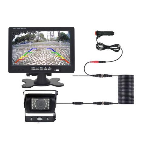 7インチモニター バックカメラ12V/24V セット 20Mケーブル付 シガー電源 4pin トラック バス トラクター : PCBOX78ヤフー店 - 通販 - Yahoo!ショッピング