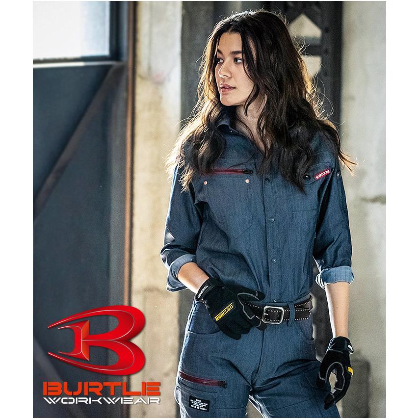 BURTLE バートル 作業着 長袖シャツ 1815 ストレッチ 制電 メンズ レディース 男女兼用 ユニセックス 春夏 シャツ 作業服 1811シリーズ : 作業服の専門店だるま商店 ...