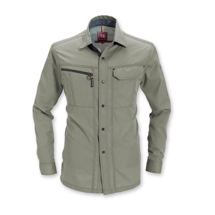BURTLE バートル 長袖シャツ 6063 春夏 作業服 作業着 : 作業服の専門店だるま商店 - 通販 - Yahoo!ショッピング