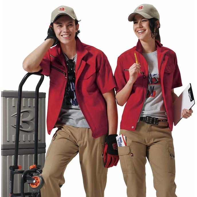 BURTLE バートル 7092 半袖ブルゾン 作業着 作業服 ジャケット ジャンパー : 作業服の専門店だるま商店 - 通販 - Yahoo!ショッピング