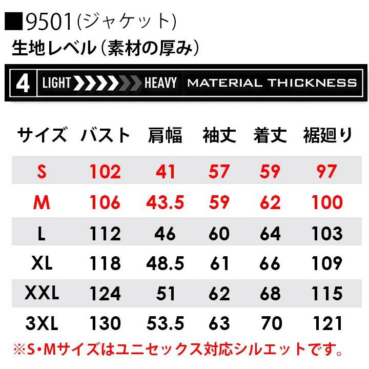 BURTLE バートル 作業服 上下セット ストレッチジャンパー 長袖 9501 カーゴパンツ 9502 ブルゾン ズボン 男女兼用 ジャケット 撥水 保温 軽量 帯電防止 9501シリーズ ...