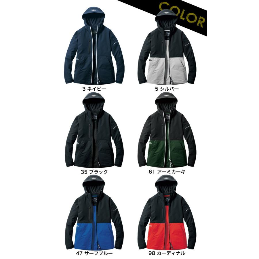 BURTLE（バートル） 長袖 フーディジャケット 9515 春夏秋 ジャケット ジャンバー 男女兼用 メンズ 作業着 作業服 ストレッチ 吸水速乾 軽量 帯電防止 BURTLE 9511 ...