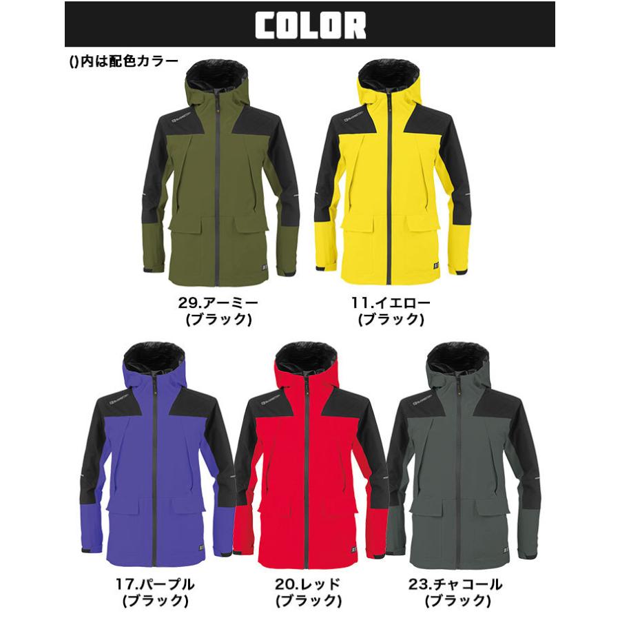 レインジャケット グラディエーター コーコス 4WAYストレッチ G-5411 合羽 フード 透湿防水 反射 男女兼用 アウトドア スポーツ 作業服 作業着 CO-COS : 作業服の専門店 ...