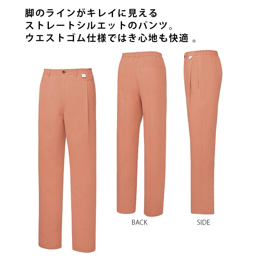パンツ DOM-0023 男女兼用 メンズ レディース ズボン 医療 白衣 看護師 医師 ドクター クリニック 病院 透防止 制電 制菌 オシャレ UNITE DIVISION OF ME ...
