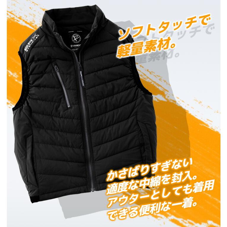 EVENRIVER 在庫処分 即日発送 防寒ベスト イーブンリバー TR05 プレミアムソフトシェルベスト 防寒服 防寒着 秋冬 軽量 作業着 かっこいい 作業服 : 作業服の専門店だるま商店 ...