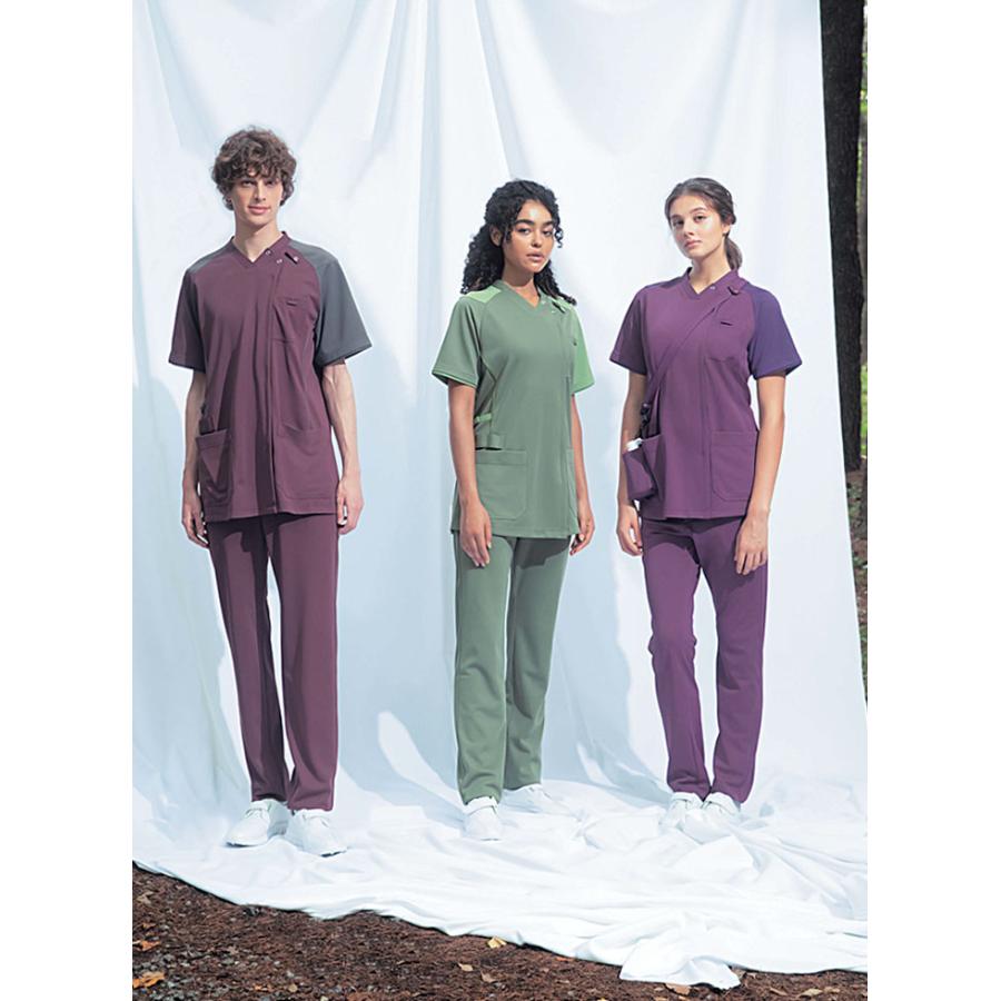 スクラブパンツ カゼン 白衣 医療用 KZN810 男女兼用 ストレッチ 透け防止 吸汗 制電 ユニフォーム 医師 看護師 歯科 動物病院 介護 エステ服 術衣 サンアロー : kazen ...