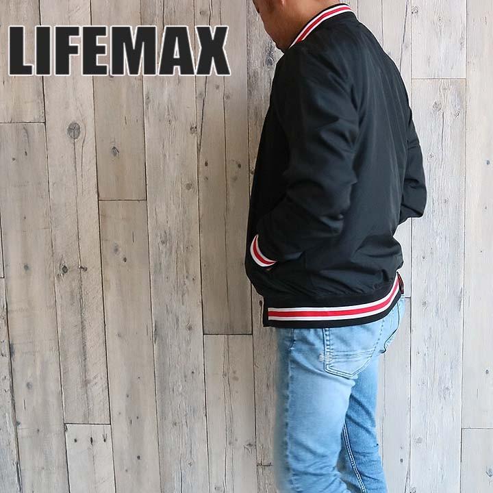 ボンマックス（ユニフォーム） スタジアムジャケット 上着 スタジャン ジャケット LIFEMAX 作業着 ユニフォーム ジャンバー ジュニアサイズ 子供スタジャン MJ0069 ボンマックス ...