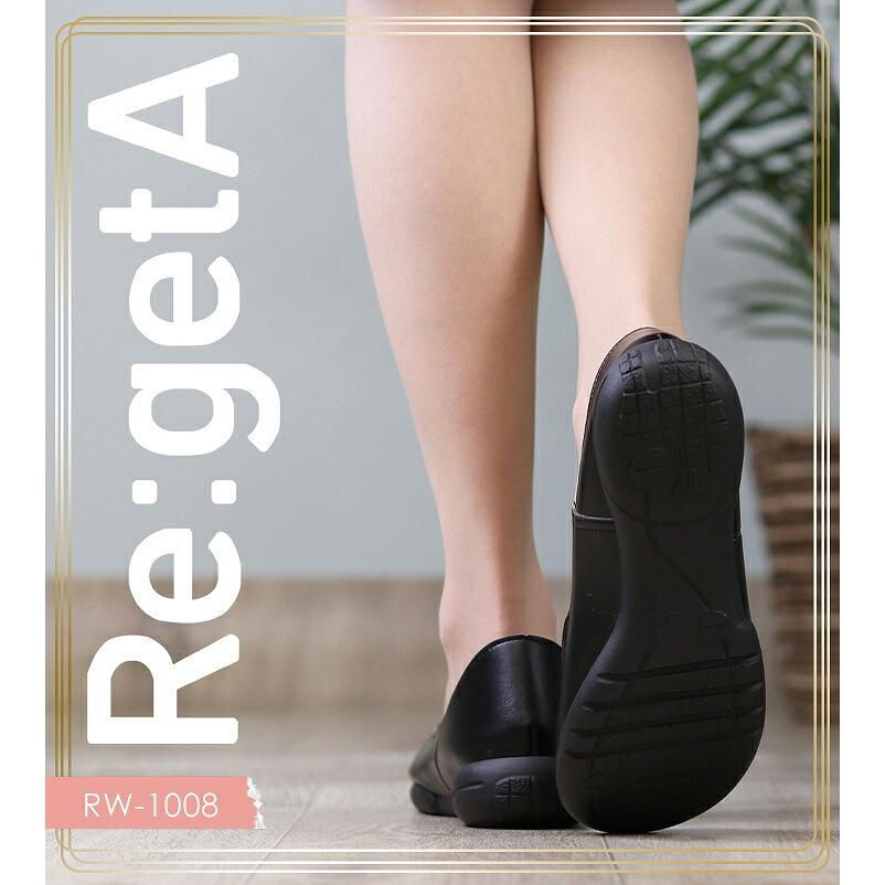 リゲッタ ワークシューズ 靴 ワークモカシューズ靴 オフィス 事務 痛くない 疲れにくい 歩きやすい ナース 医療 柔らかい 軽い RW ...