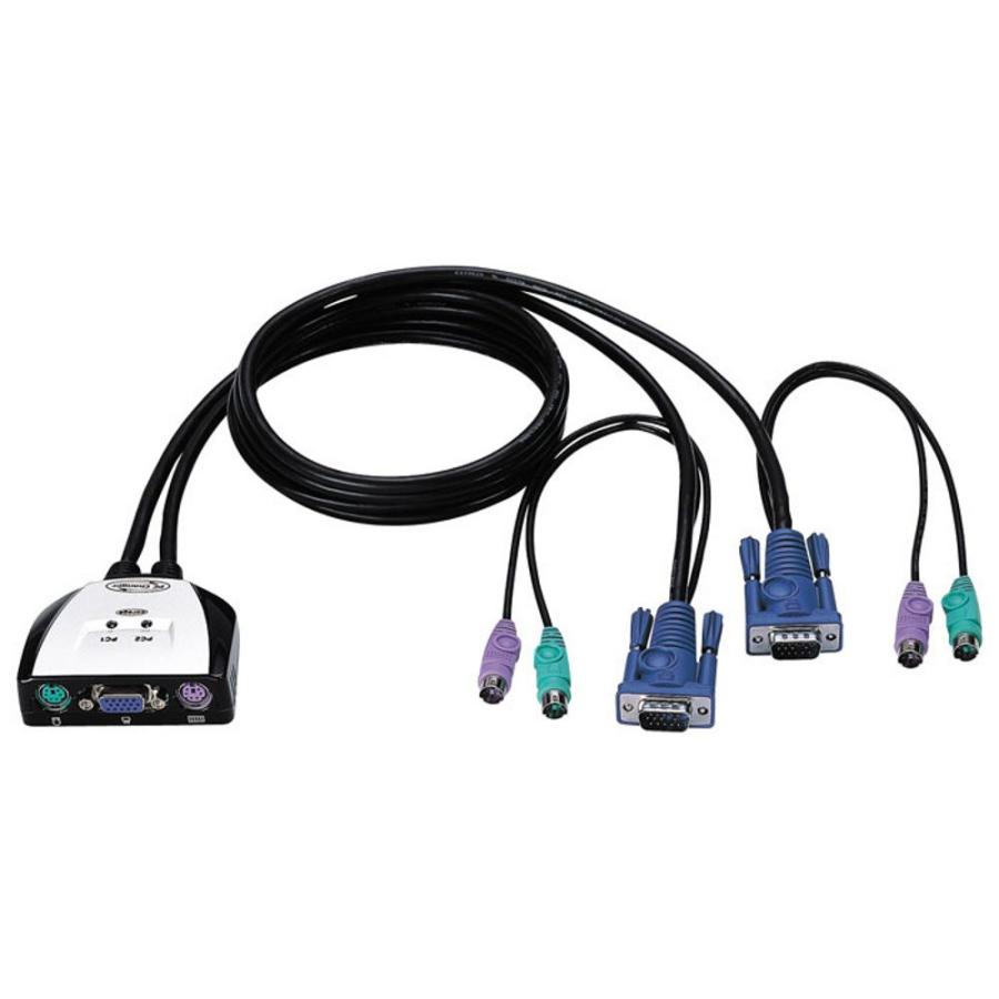 corega CG-PC2KVMS PC2台用ケーブル一体型小型KVM : b0002szxzm-a516ag353tb76-20241014 : DashDash - 通販 - Yahoo ...