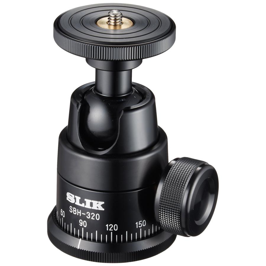 SLIK 雲台 SBH-320 BK N 自由雲台型 ブラック 200940 : DashDash - 通販 - Yahoo!ショッピング