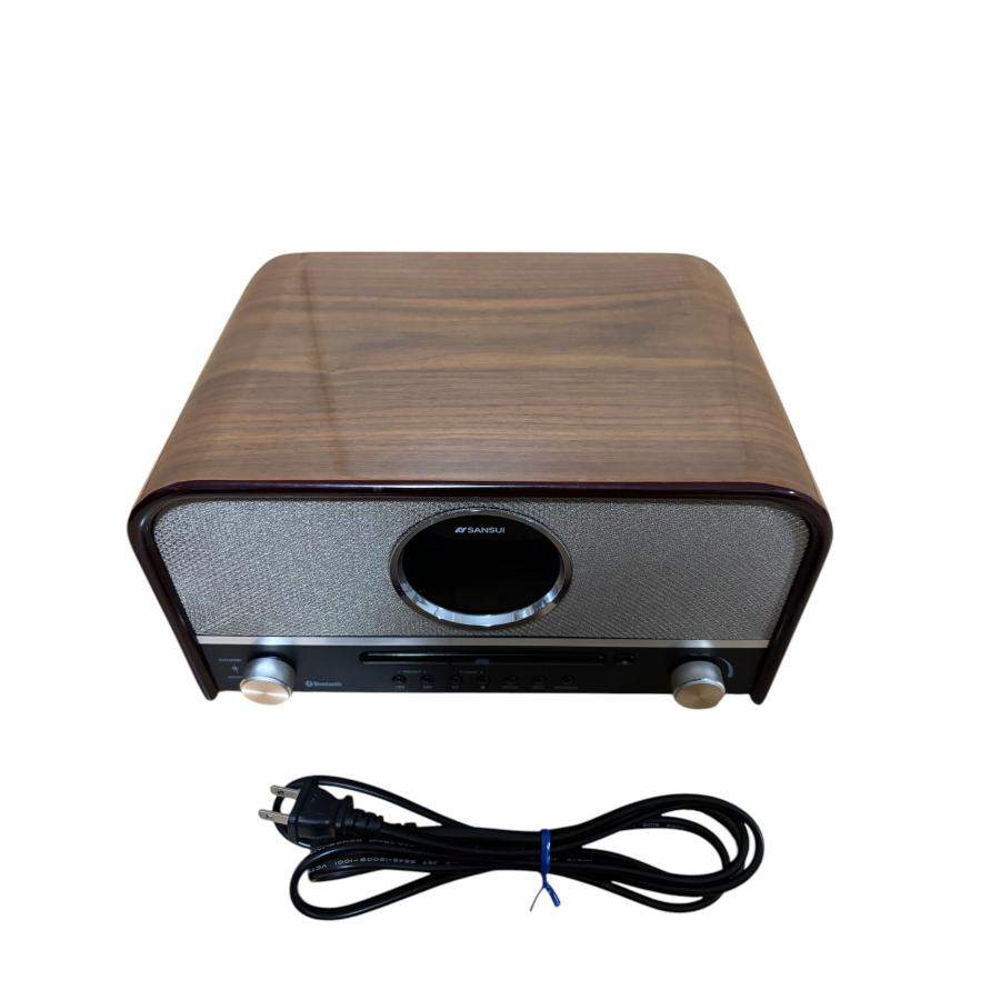 SANSUI CDプレーヤー Bluetooth対応 SMS-800BT : DashDash - 通販 - Yahoo!ショッピング