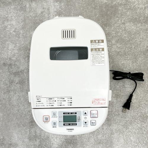 ツインバード ベーカリー ホームベーカリー 1斤 1.5斤 餅つき機能 ホワイト PY-E635W : DashDash - 通販 - Yahoo!ショッピング