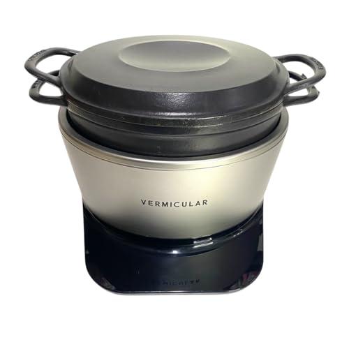 バーミキュラ ライスポット 5合炊き 炊飯器 ソリッドシルバー 専用レシピブック付 RP23A-SV : b076wbr6r2-a2wwm9ek1b2k1c-20241206 ...