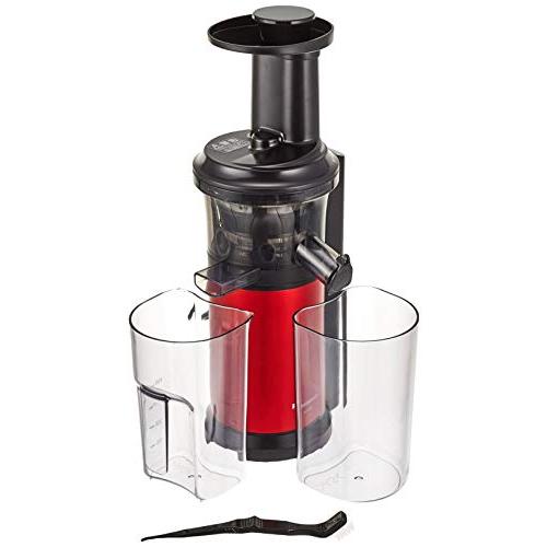 パナソニック ジューサー 低速 ビタミンサーバー コールドプレス対応 レシピブック付 メタリックレッド MJ-L400-R : DashDash - 通販 - Yahoo!ショッピング
