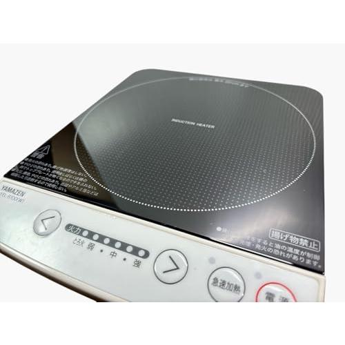 [山善] IHコンロ IHクッキングヒーター 卓上 IH調理器 1000W 火力調整6段階 ホワイト YEL-S100(W) [メーカー保証1年] : DashDash - 通販 ...
