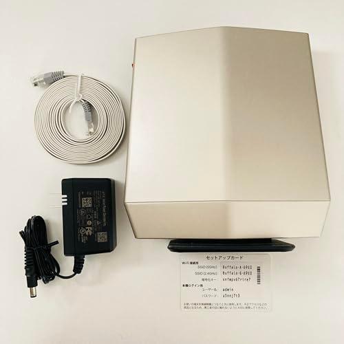 BUFFALO バッファロー 無線LANルーター プレミアムモデル (Wi-Fi 6(11ax)対応/ワイドバンド 5GHz 160MHz対応/シャン : DashDash - 通販 ...