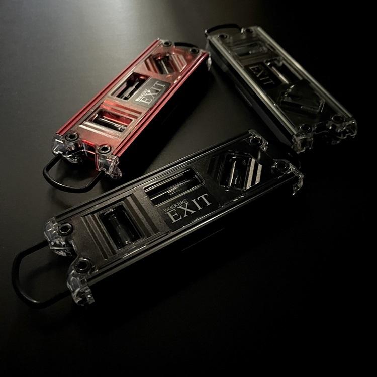 EBISU（水平器、水準器） WORKERZ EXIT NWZ×エビス EBISU 水平器 EXTTBPトビレベル・プロ 160mm 両側シャックル カラビナ対応 超強力マグネット ...