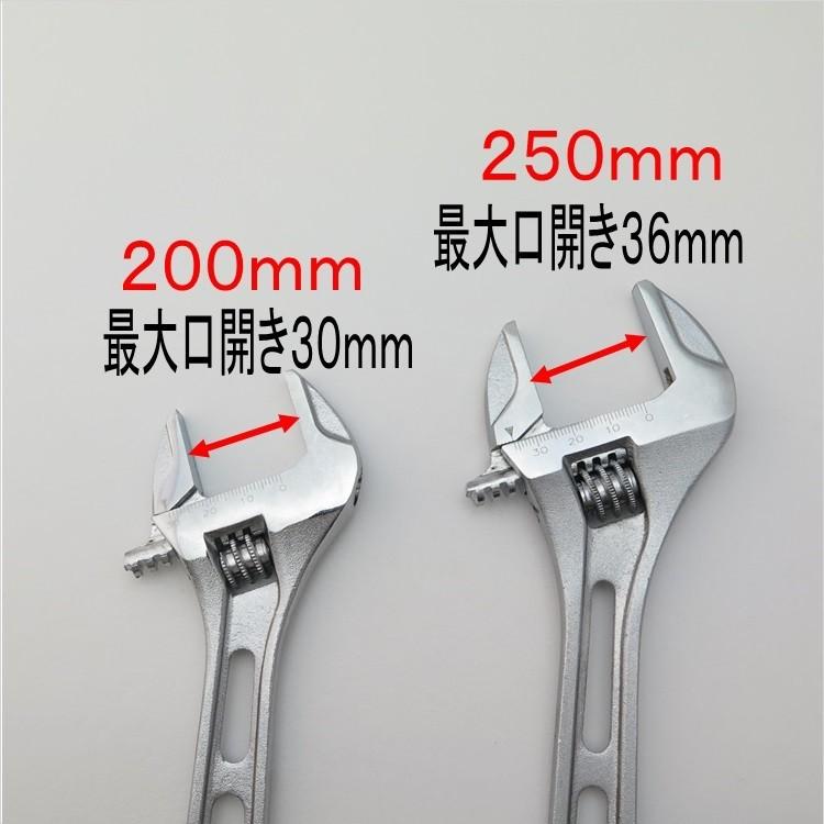 高儀 ギスケ GISUKE モンキーレンチ ギアレンチ 首振り17mm付き 軽量ワイドモンキー+1 WMF250 最大開口36mm/WMF200 最大開口30mm フレキシブル タカギ : だ ...