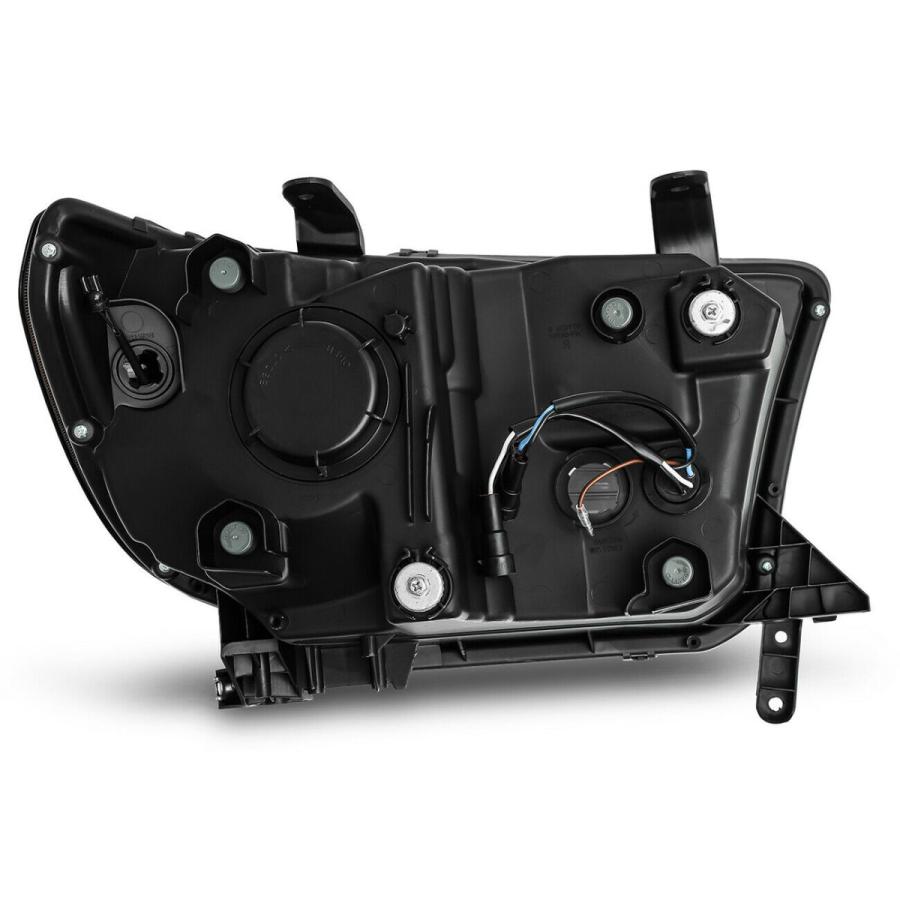 07-13y タンドラ ヘッドライト インナーブラック / LED / 現行フェイス風 / プロジェクター :00274:デイブレイク Yahoo!ショップ - 通販 - Yahoo!ショッピング