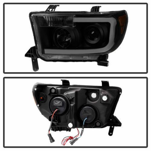 07-13y タンドラ ヘッドライト スモーク / LED ネオンチューブ : デイブレイク Yahoo!ショップ - 通販 - Yahoo!ショッピング