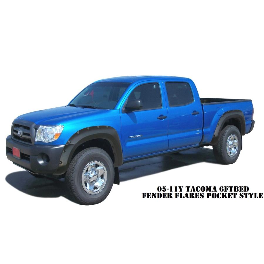 05-11y タコマ オーバーフェンダー 6ft / ポケットスタイル PS ザラザラ fender Flare : デイブレイク Yahoo!ショップ - 通販 - Yahoo!ショッピング