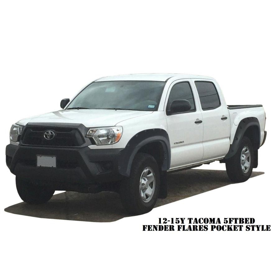 12-15y タコマ オーバーフェンダー 5ft / fender Flare / ポケットスタイル / PS / ザラザラ : 00998 : デイブレイク Yahoo!ショップ - 通販 ...