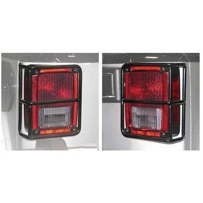 07-17y ラングラー テールライトガード / ブラック ライトカバー Wrangler JK : デイブレイク Yahoo!ショップ - 通販 - Yahoo!ショッピング