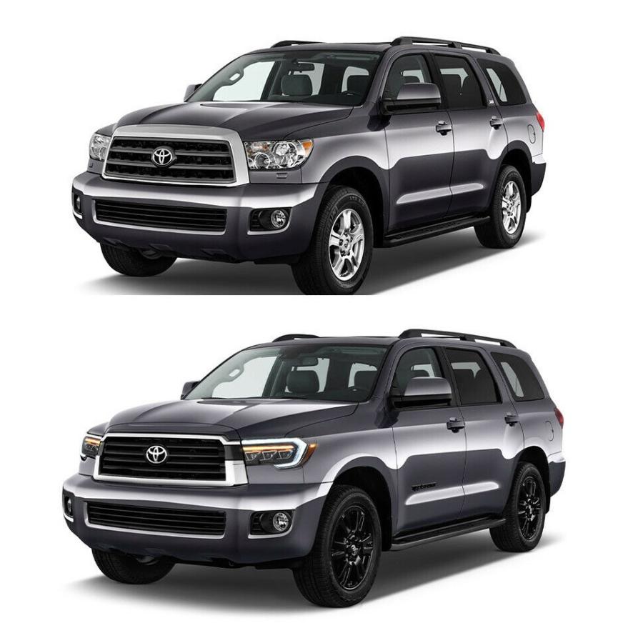 07-13y タンドラ ヘッドライト 3眼レンズ / シーケンシャル LED : デイブレイク Yahoo!ショップ - 通販 - Yahoo!ショッピング