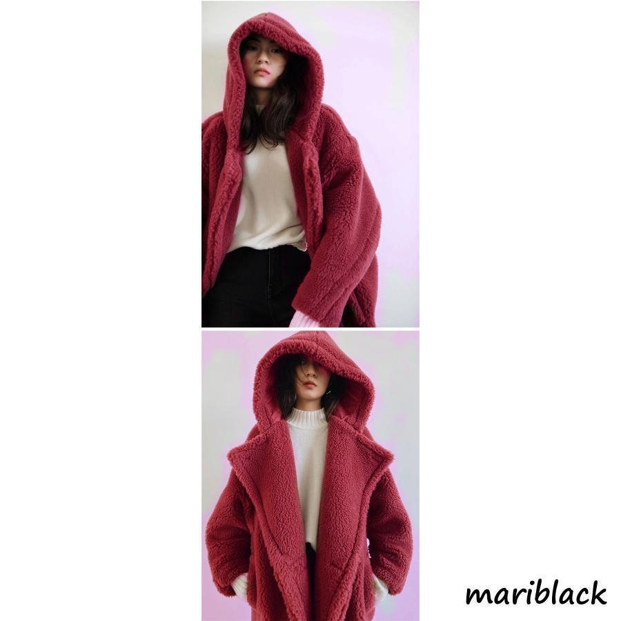 ボアコート ボア もこもこ ファーコート ロングコート ロング アウター