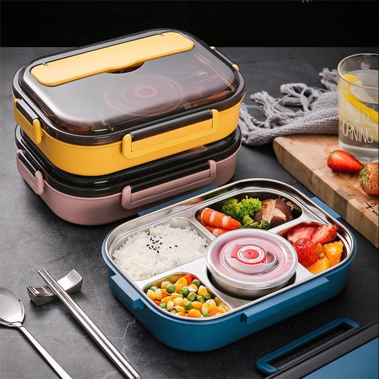 弁当箱 ランチボックス お弁当箱 弁当 仕切り 学校学生 会社出勤 食事用 遠足 ピクニック 大人 北欧 通勤 通学 : day day shop - 通販 - Yahoo!ショッピング