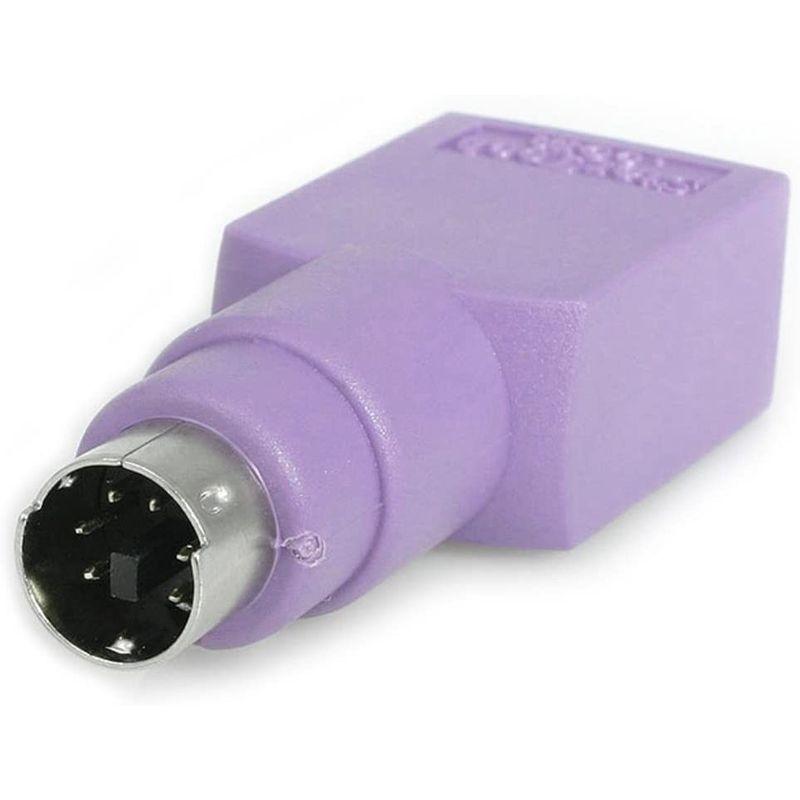 スターテック PS 2 - USB変換アダプタ 2キーボード USB変換コネクタ メス USB Aタイプ オス 【待望★】