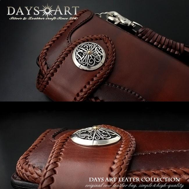 コンチョ ネジ式 シルバープラス製 DAYSARTオリジナル L :ccm067:革財布・シルバー専門店 Days art - 通販 - Yahoo!ショッピング