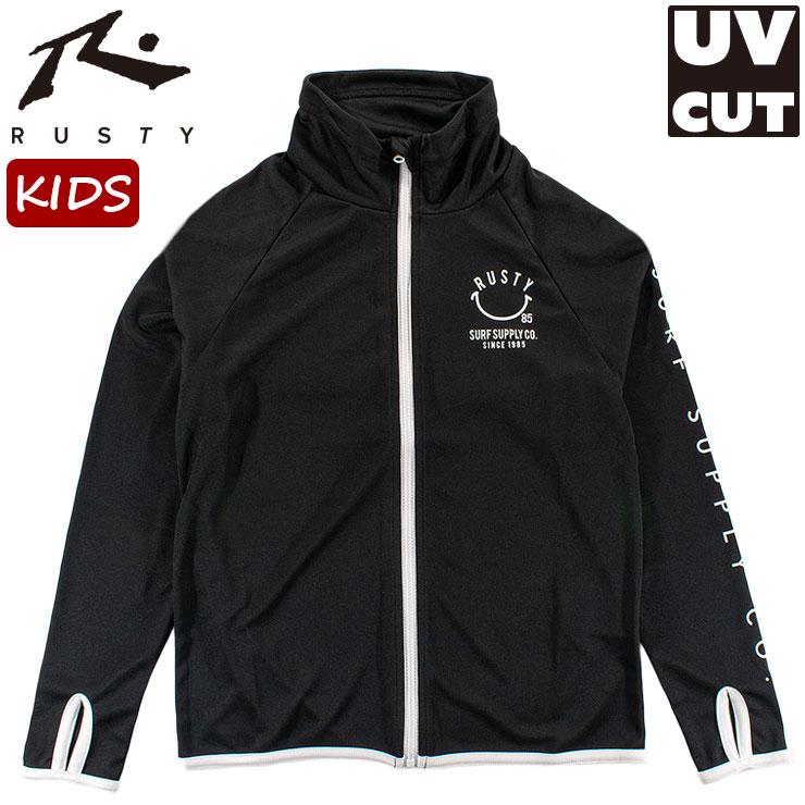 RUSTY ラッシュガード キッズ 963463 長袖 フード無し 紫外線カット UVカット 指穴付き こども スリーブプリント ラスティー : Days Store - 通販 - Yahoo ...