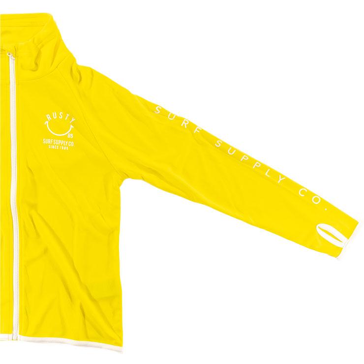 RUSTY ラスティー キッズ ラッシュガード 熱中症対策 UV 子ども 長袖 フード無し 袖プリント 963463 : Days Store - 通販 - Yahoo!ショッピング