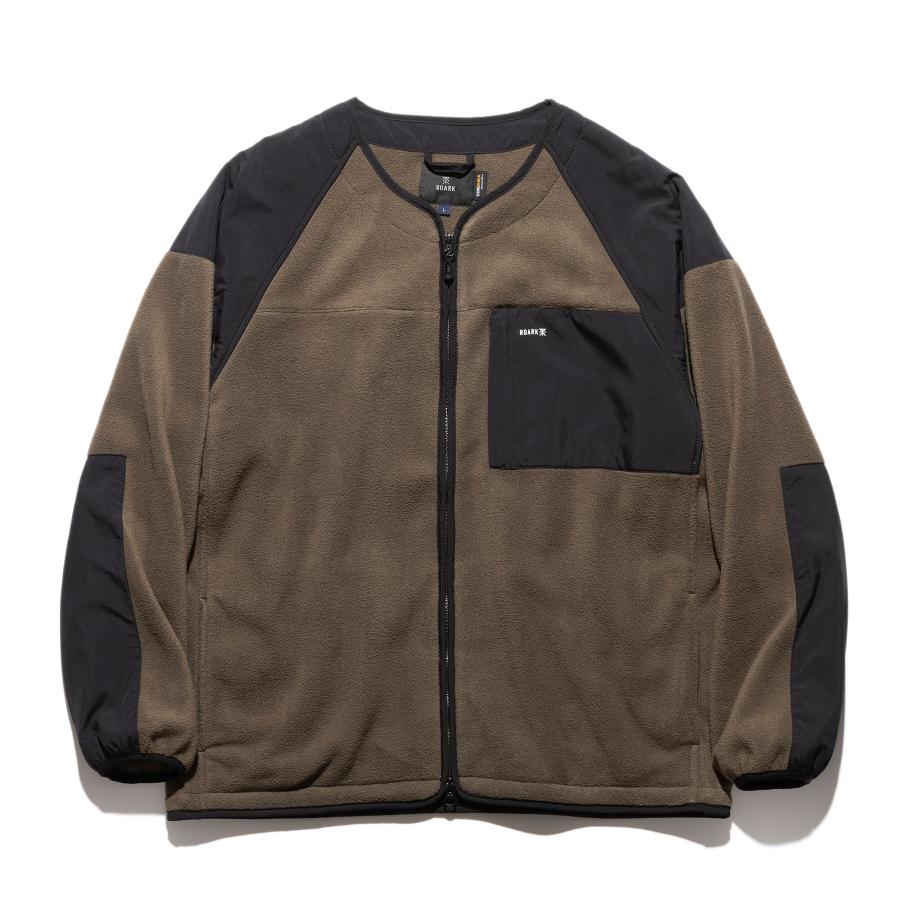 ROARK REVIVAL（ロアークリバイバル） GEN3 FLEECE N/C JACKET 2.0 ARMY フリースジャケット フリース ...