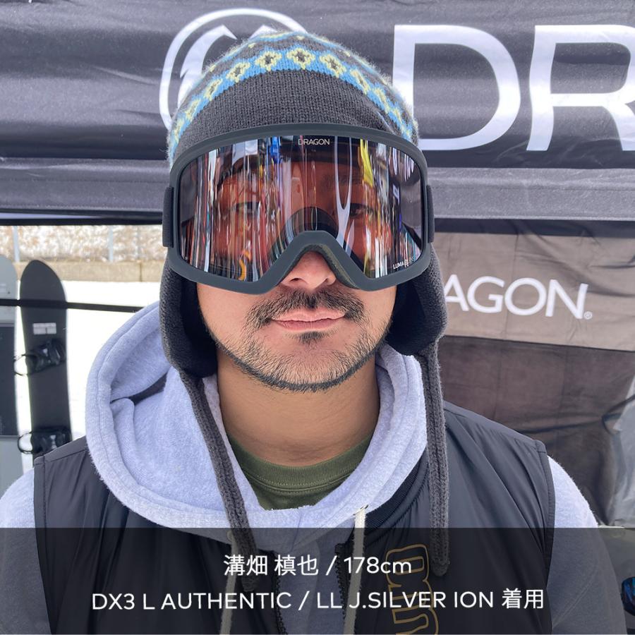 24/25 DRAGON DX3 L AUTHENTIC / LL J.RED ION ドラゴンスノーゴーグル : s01 : DAYTRIPPER-STORE - 通販 - Yahoo!ショッピング