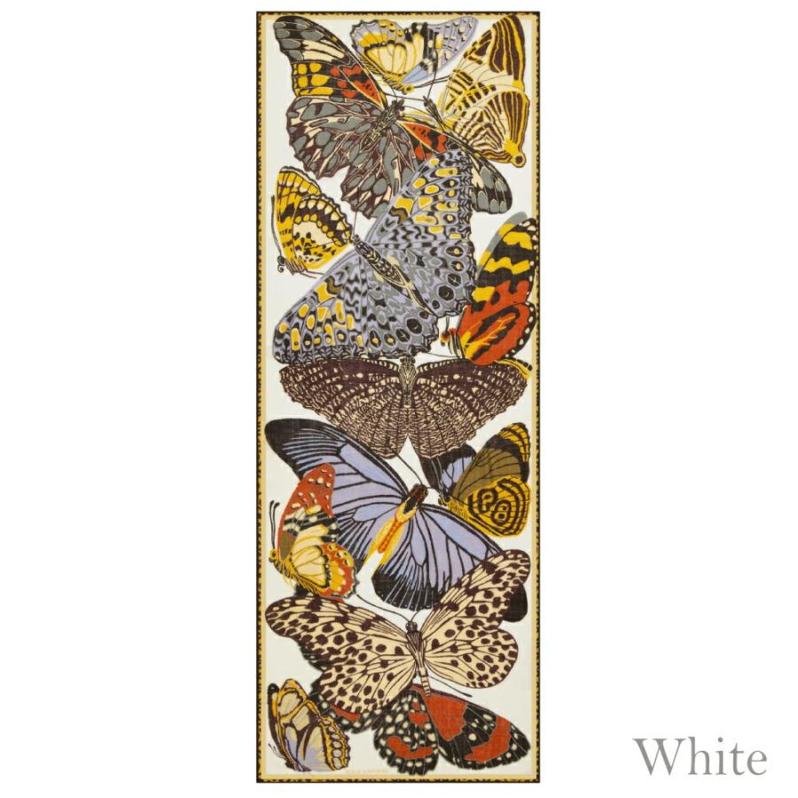 INOUI TOOSH EDITIONS イヌイエディションズ 100%ウールストール PAPILLONS 100% washable wool スカーフ 70cm×190cm パピヨン 蝶 ...