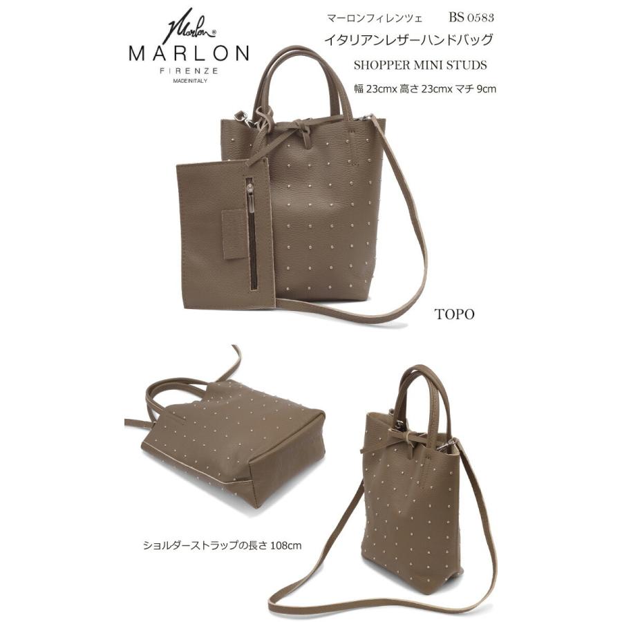 ♡美品♡MARLONスタッズミニバッグ - バッグ ♡美品♡MARLONスタッズミニバッグ - バッグ